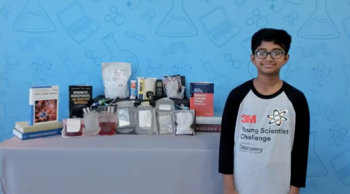 3M 2021 YSC Finalist: Abhinav Anne | Discovery Education