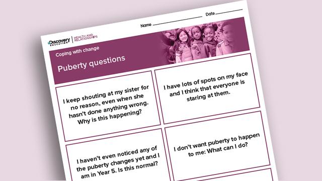 Year 5: Puberty and emotions | Discovery Education